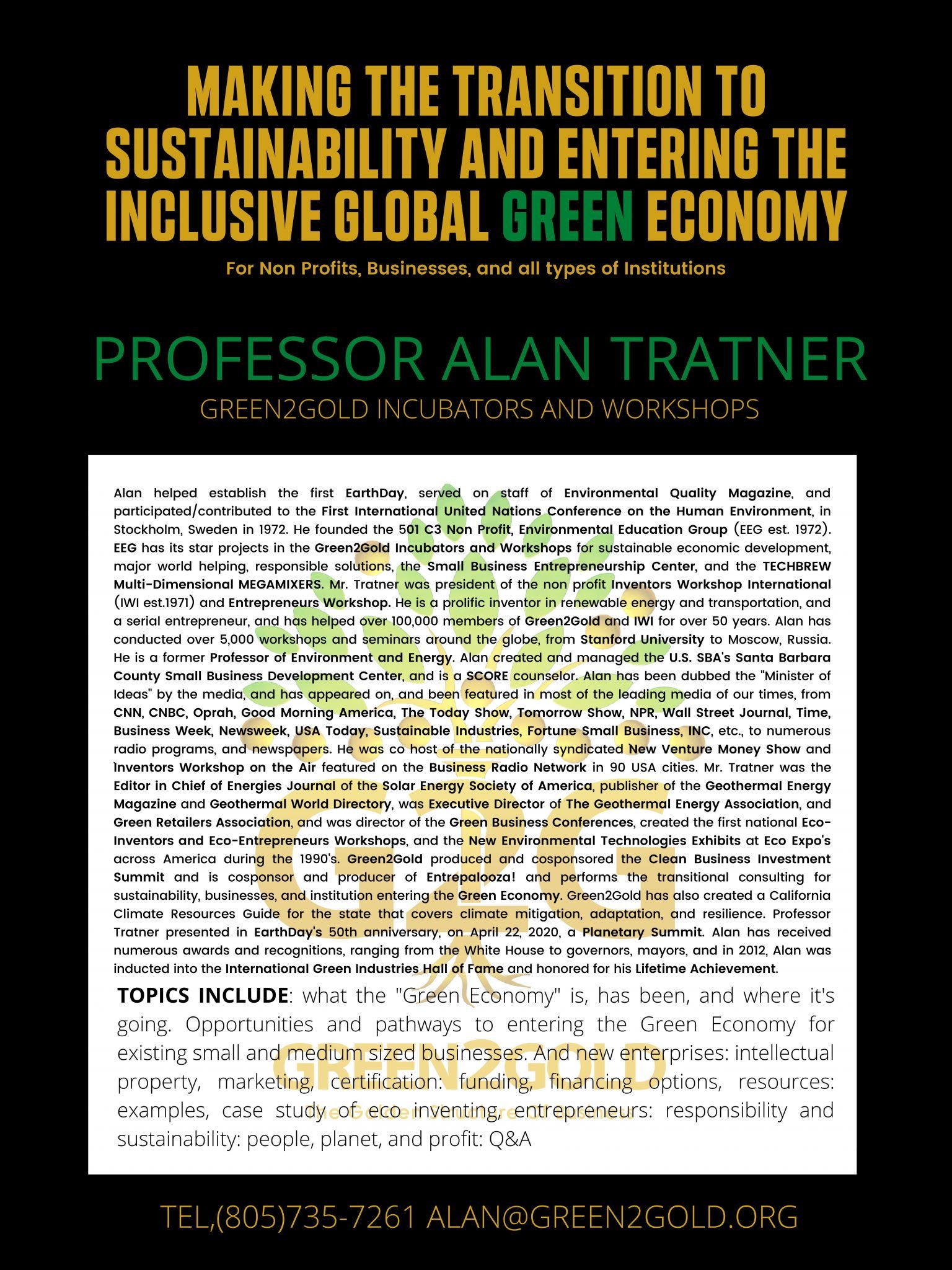 Home - Green2Gold